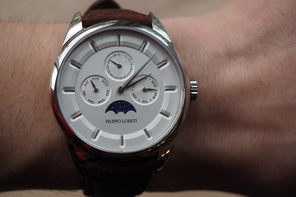 Venice Moonphase Silver Watch Review