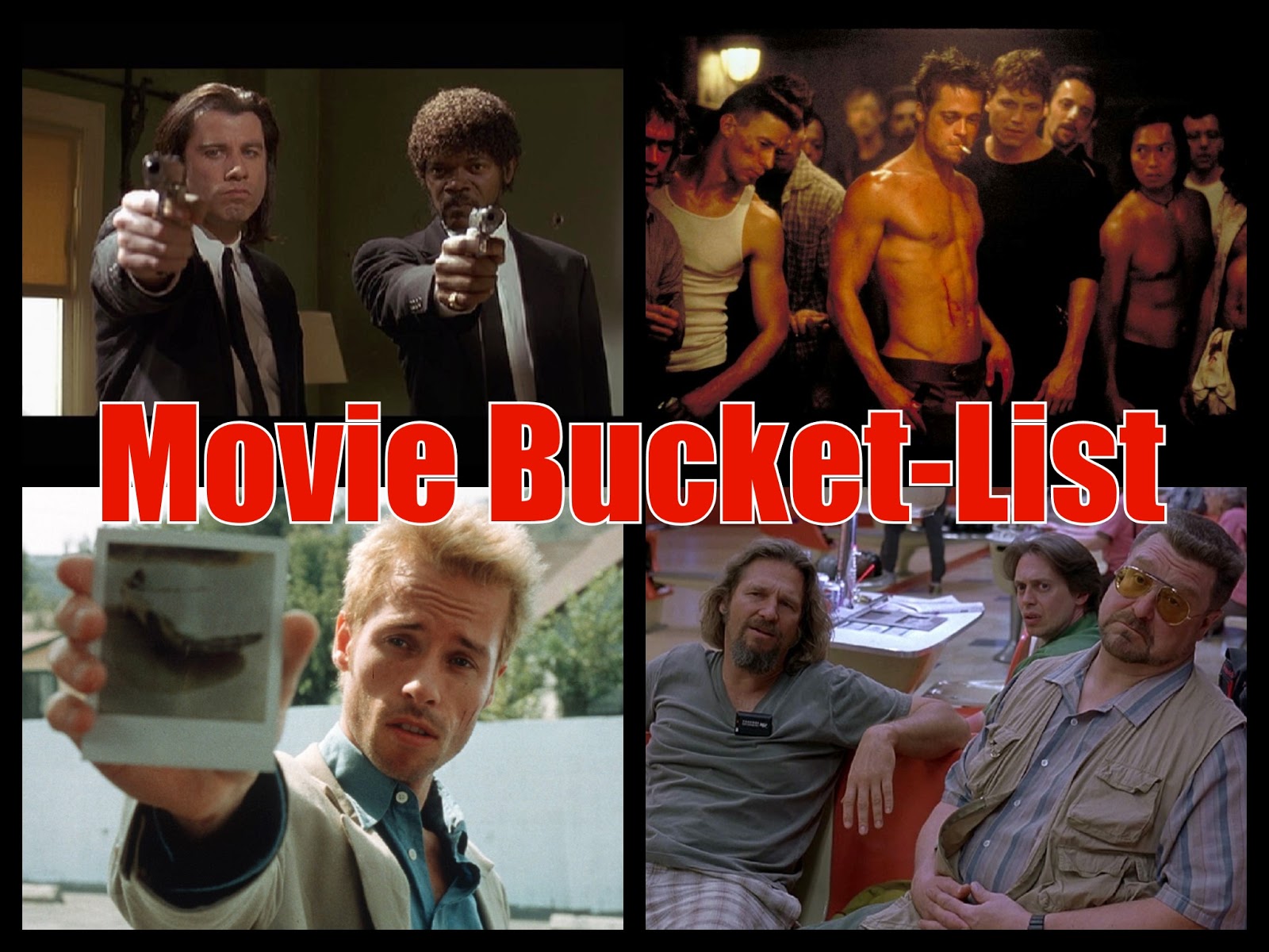 J and J Productions: Movie Bucket-List