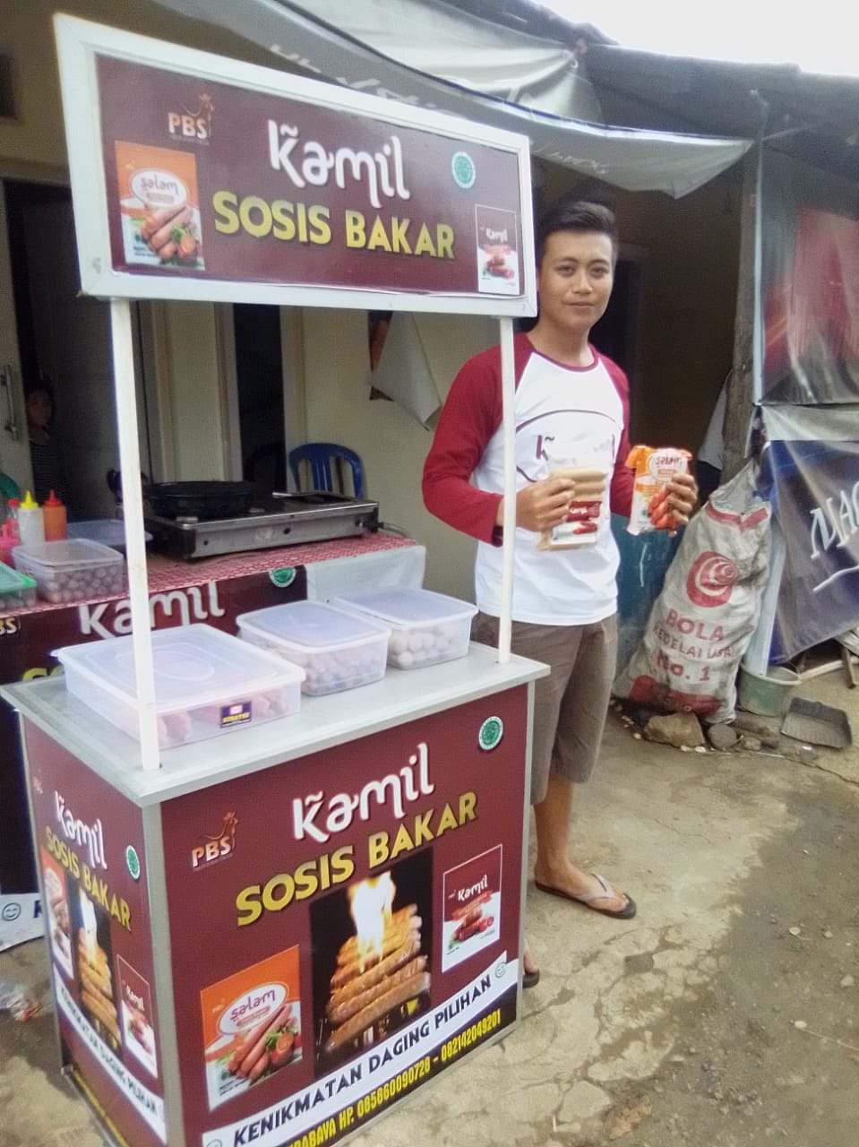 USAHA SOSIS BAKAR KAMIL YANG MENGUNTUNGKAN ~ Cita Rasa Sosis ...