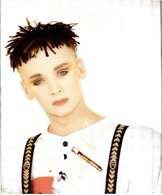 Top Of The Pop Culture 80s: Boy George Spin Magazine 1987