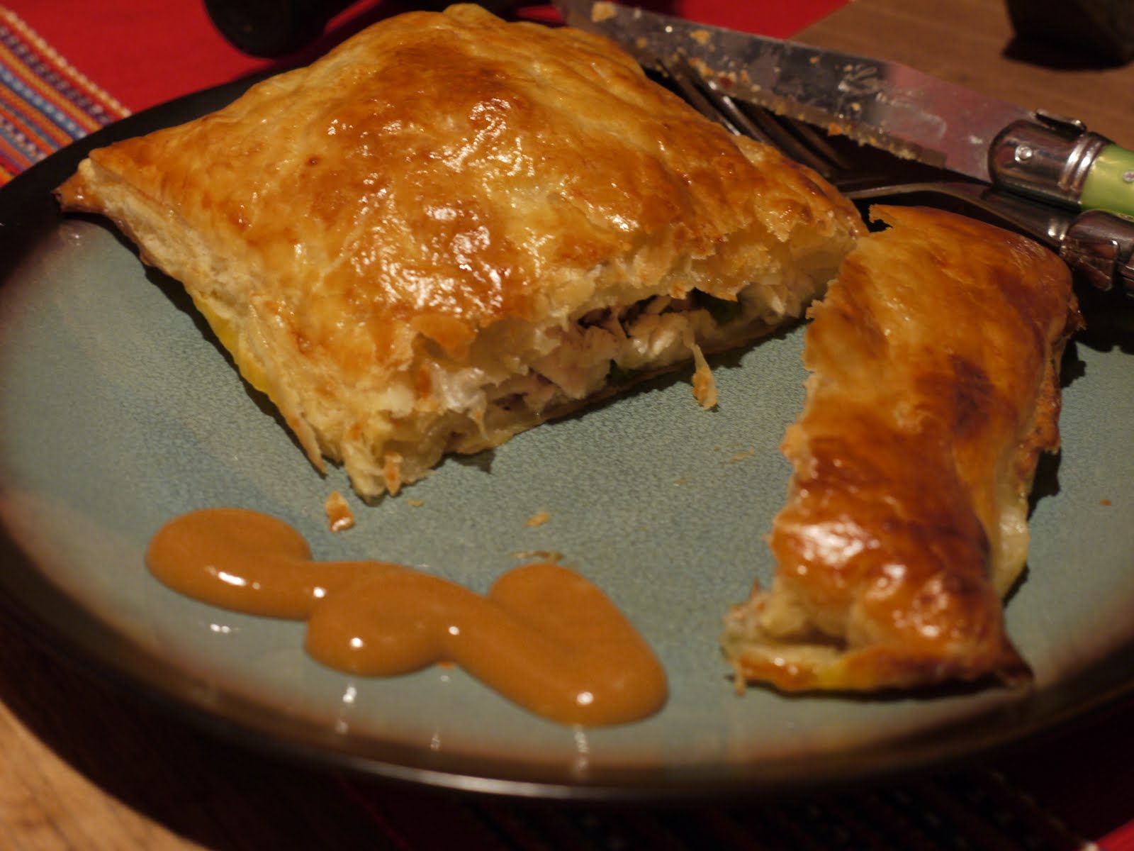 The Bad Girl's Kitchen: Chicken and Gruyère Turnovers