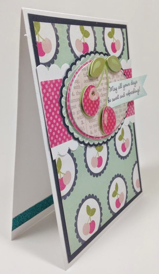 Courtney Lane Designs: Sweet Cherry card
