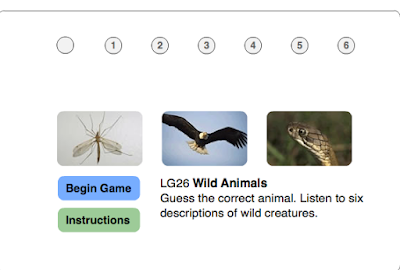 OUR ENGLISH CLASS: Listening about animals