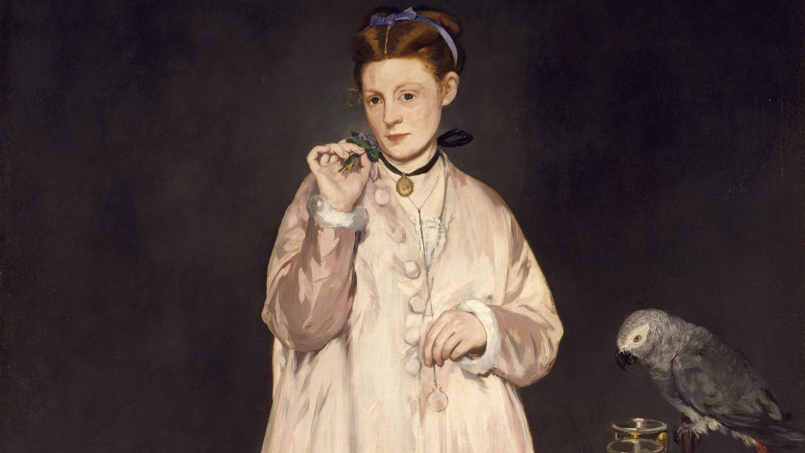 Édouard Manet | Young Lady, 1866 | Fine Art Masters