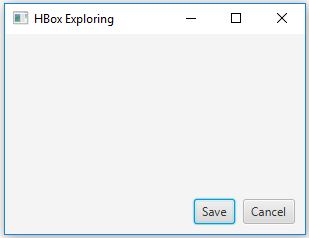 ScalaFX: Button positioning with HBox