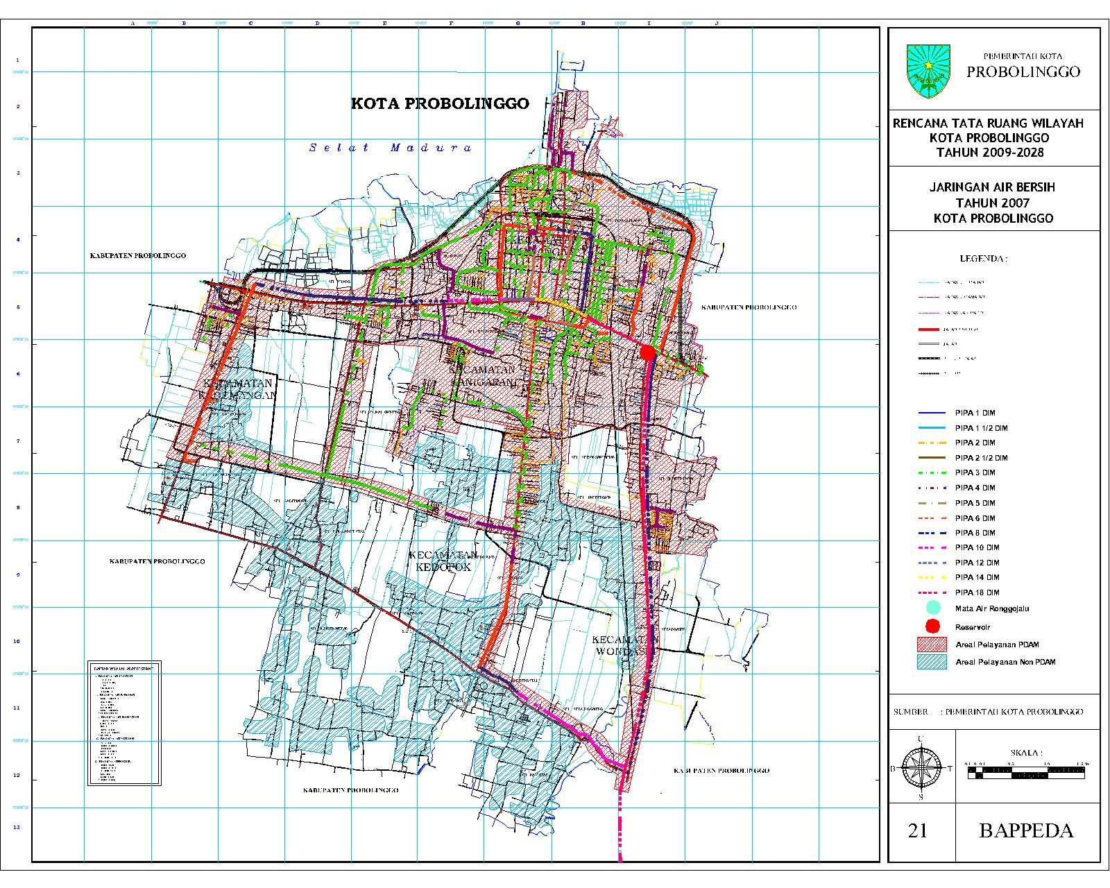 Profil Kota Probolinggo: Infrastruktur