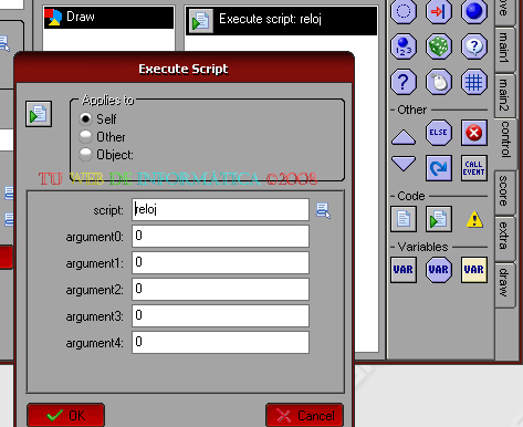 Scripts ~ Game Maker