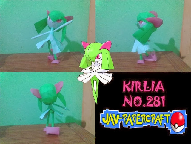 Papercraft Pokemon Kirlia ~ Papercraftsparati | Todos los Papercrafts ...