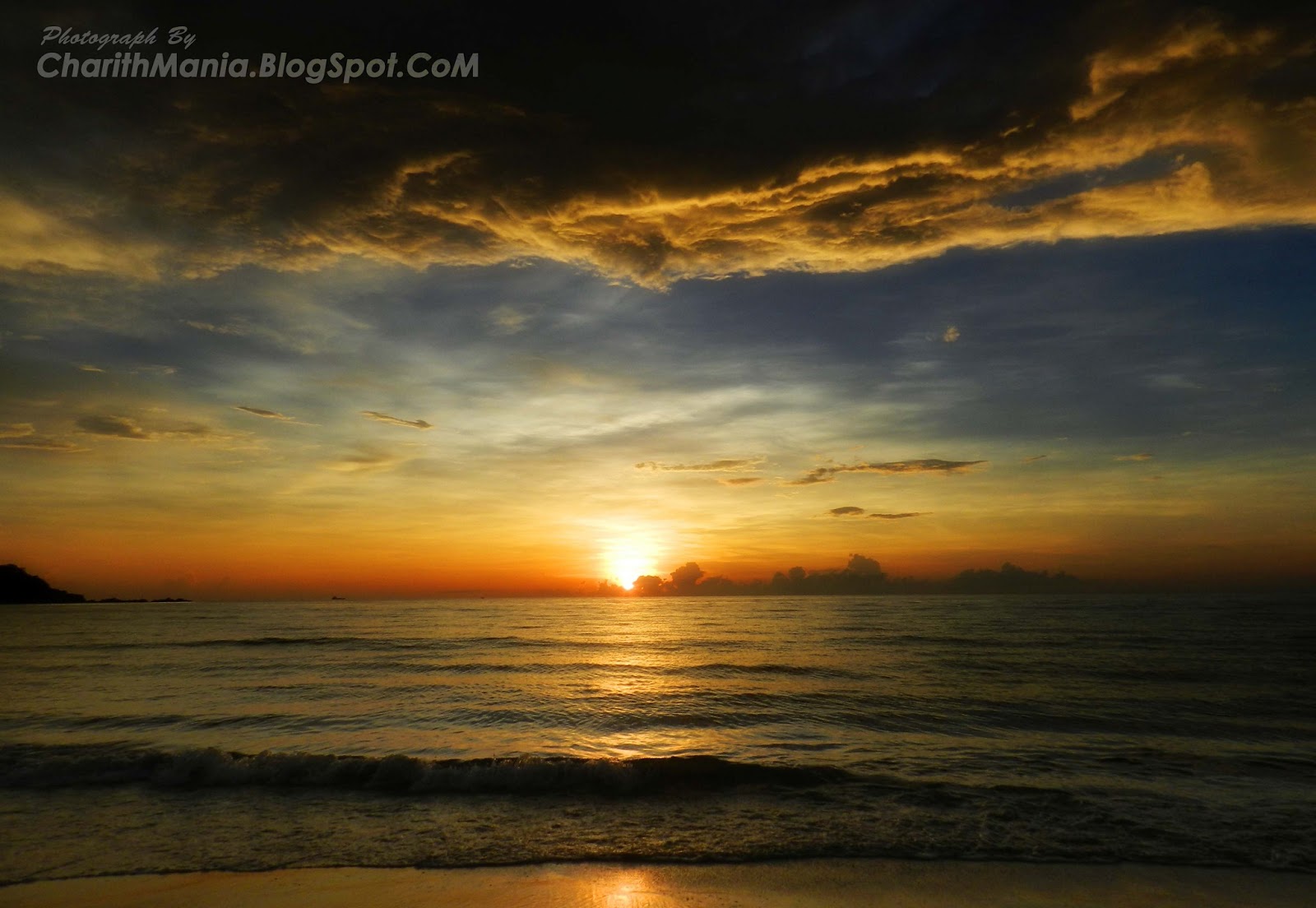 CharithMania: "Sun Rising in Golden Hour with a Dramatic Sky"