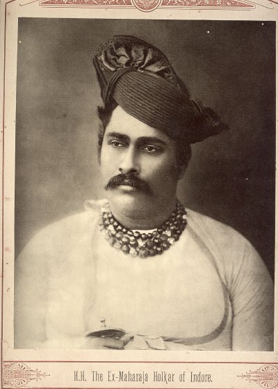The Maharaja of Holkar of Indore - Late 19th Century Photograph - Old ...