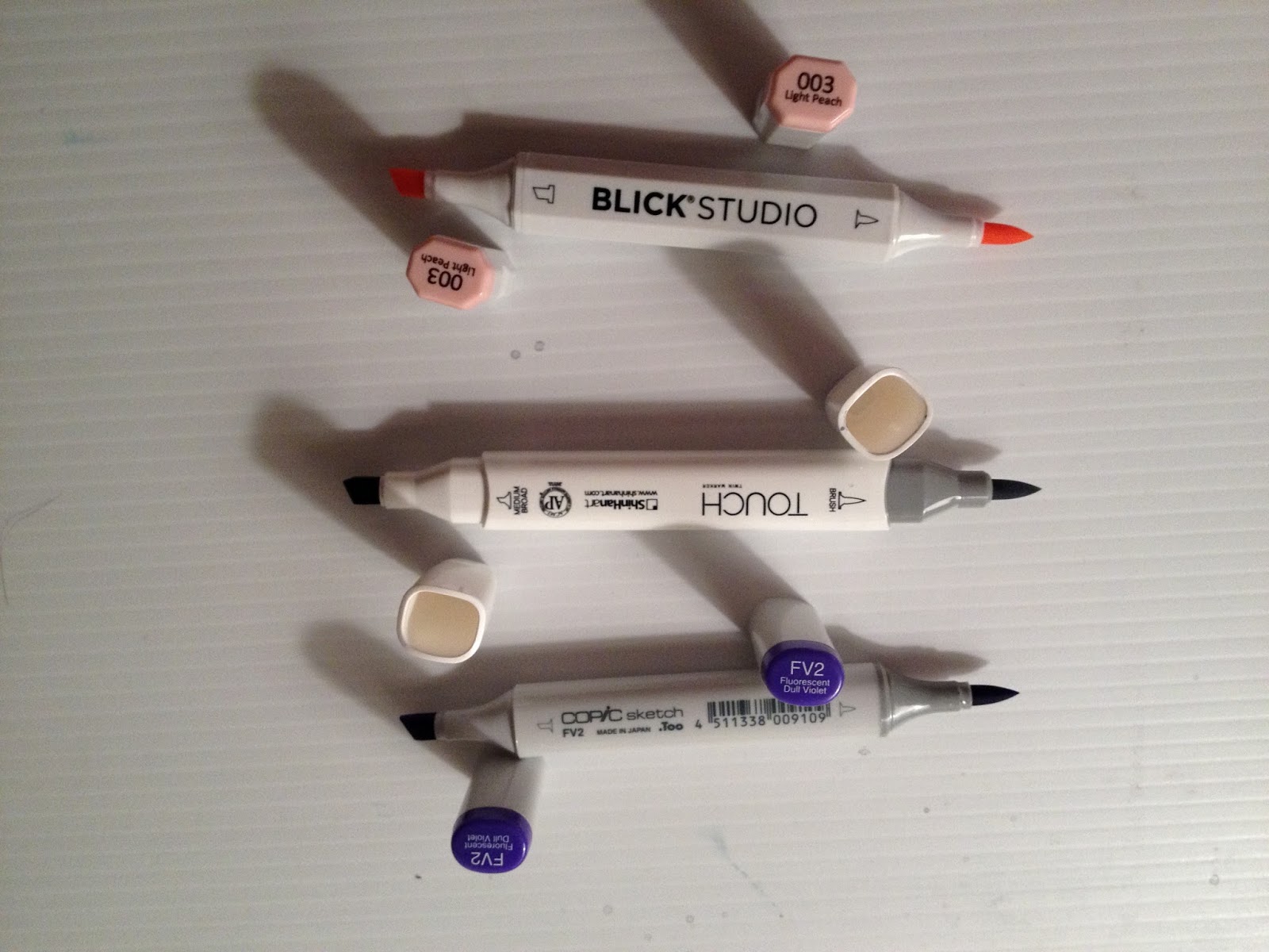 Alcohol Marker Review: Blick Studio Markers