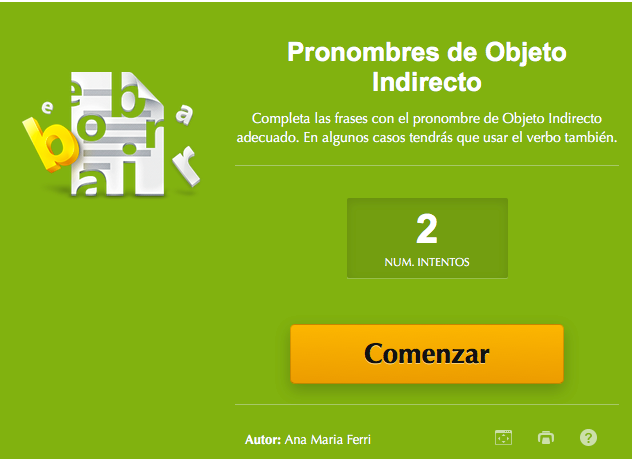 ¡Así nos entendemos!: Pronombres de Objeto Indirecto