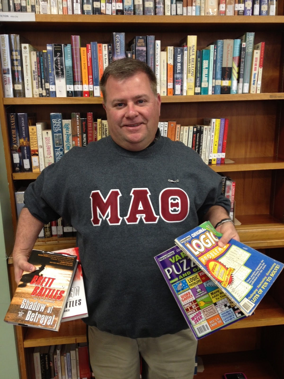 Don't make me SHUSH you!: Teacher Feature - Mr. Robb