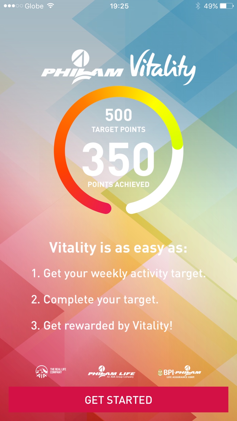 Earn Real Life Rewards with Philam Vitality Active app! - Rochelle Rivera