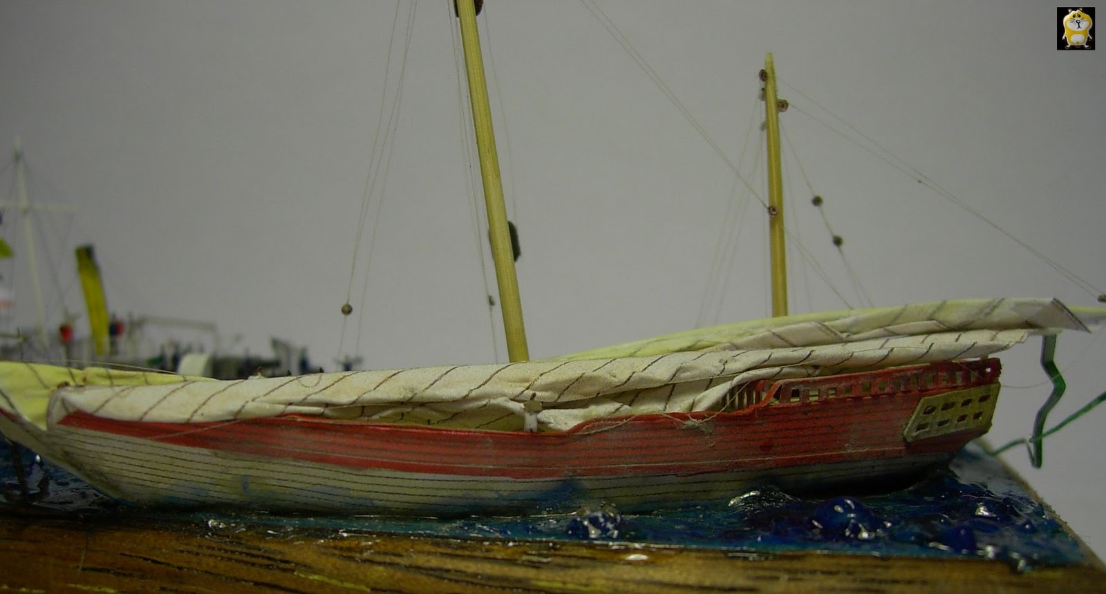 The Mad Hamster's Modelling: Bileciki do kontroli! - HMS "Kite", 1/400