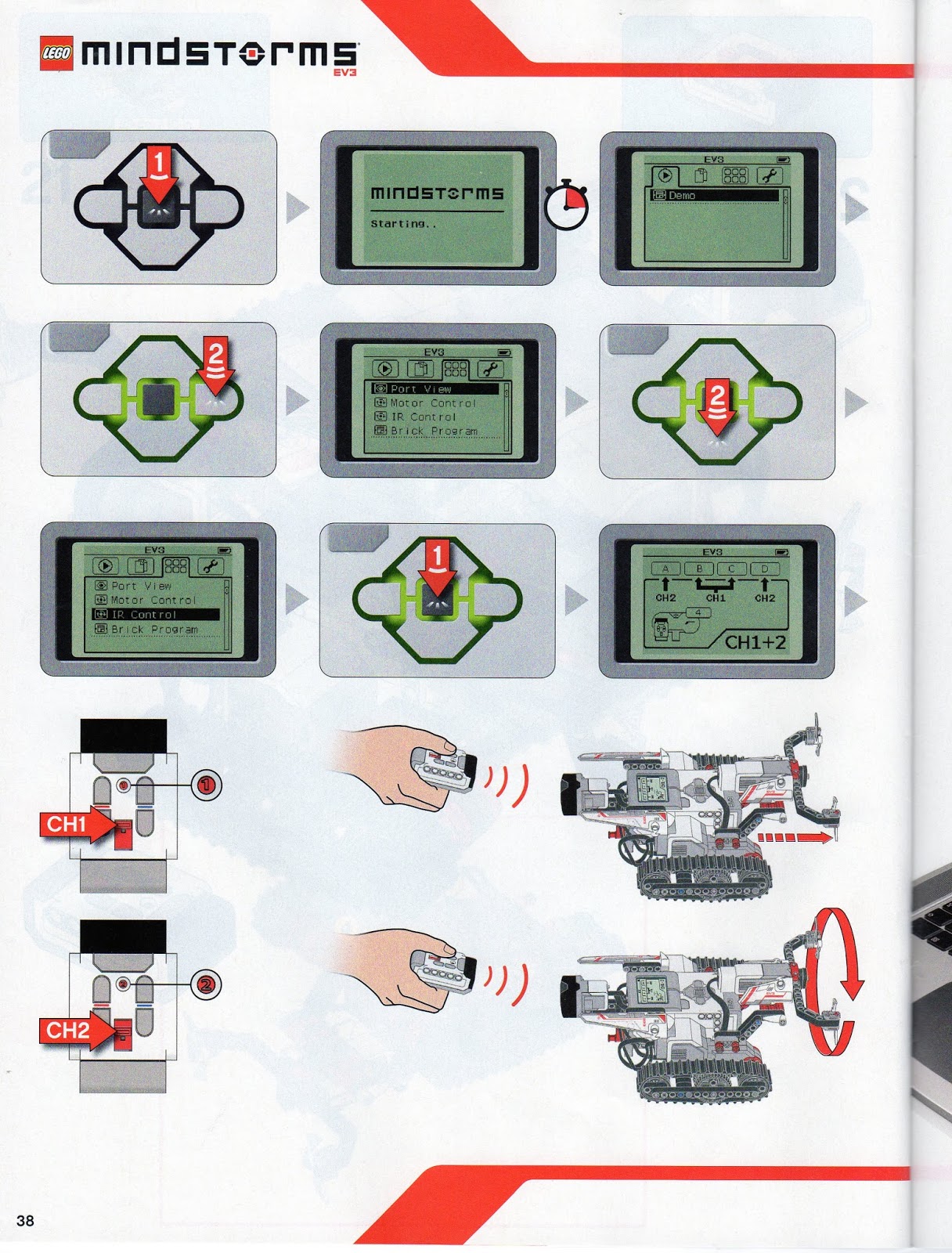 Bricks and Bits: Toma de contacto con LEGO Mindstorms EV3