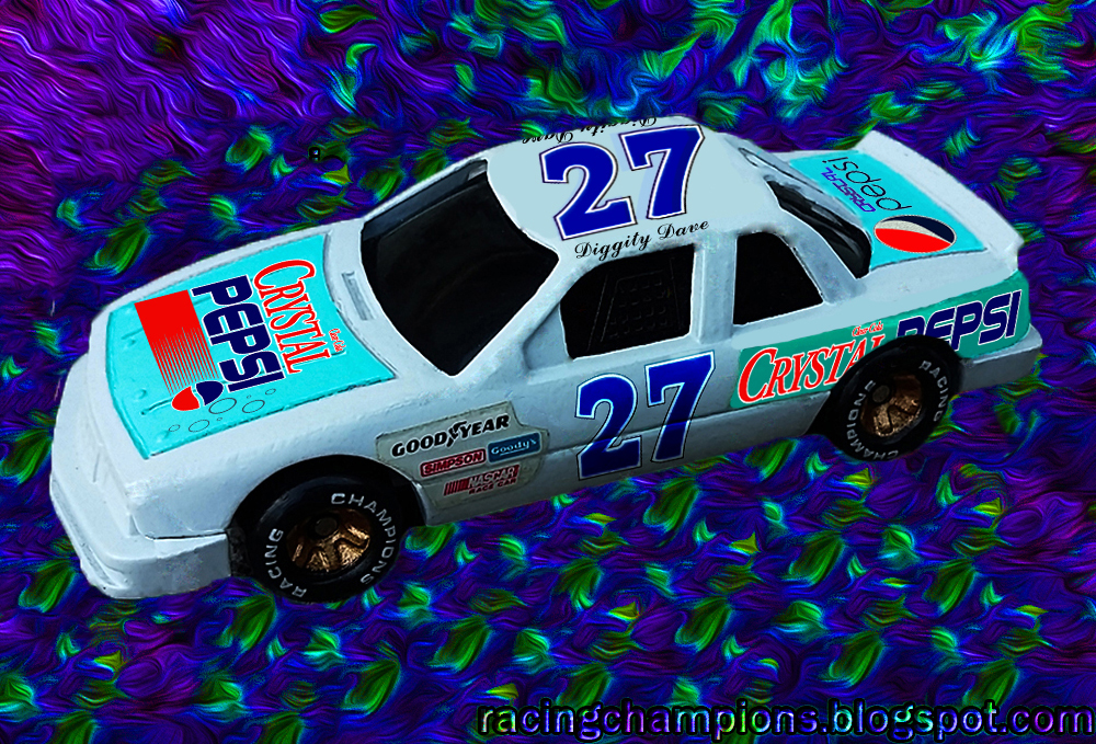 NASCAR Racing Champions Blog: Diggity Dave #27 Crystal Pepsi Chevrolet