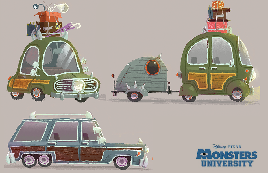 Travis Joe Animations: Monsters University Car