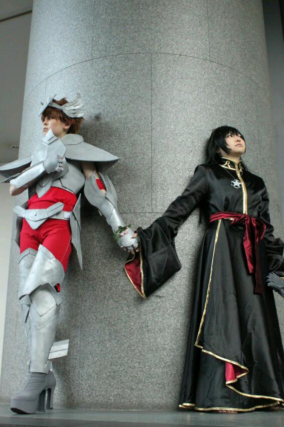 Blog Saint Seiya Yaoi: Cosplay: Alone, Tenma y otros
