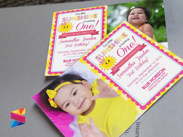 Post Card Size Invitation 5r - Stunro CreativeWorks