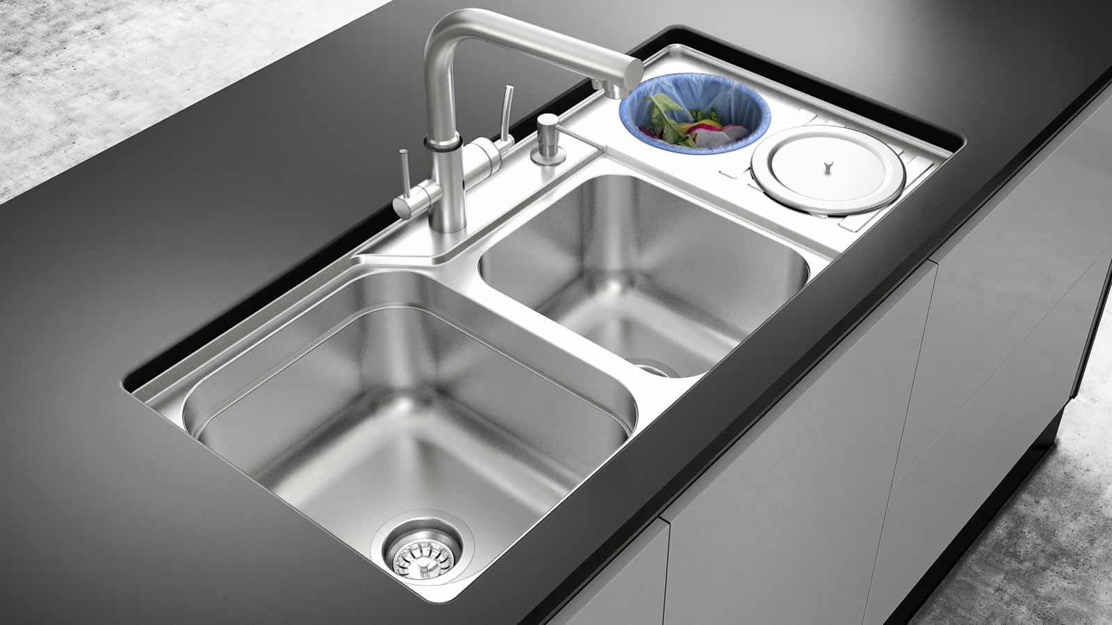 CUBAS DE INOX PARA COZINHA - DEBACCO