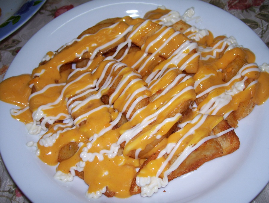 Teratak Honeyz: Sos Cheezy Wedges