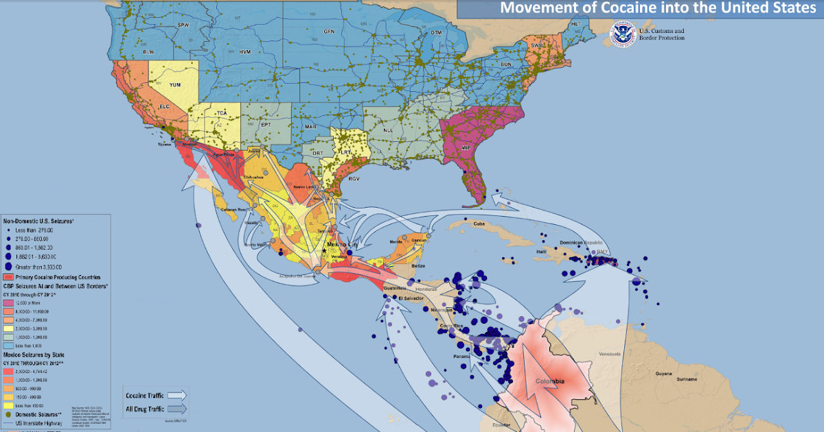 The US is only capable of stopping 20% of illlegal drugs from Latin ...