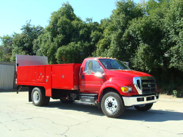 Big Red Saw Body from Harbor Truck Bodies | Harbor Truck and Van