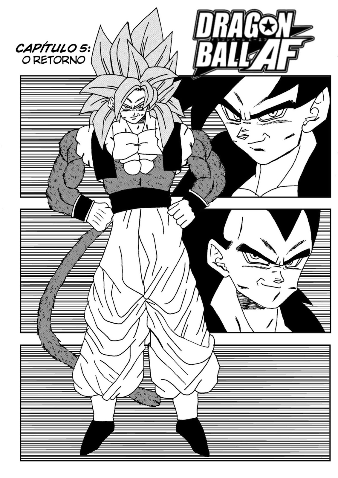 Dragon Ball AF: Mangá DBAF