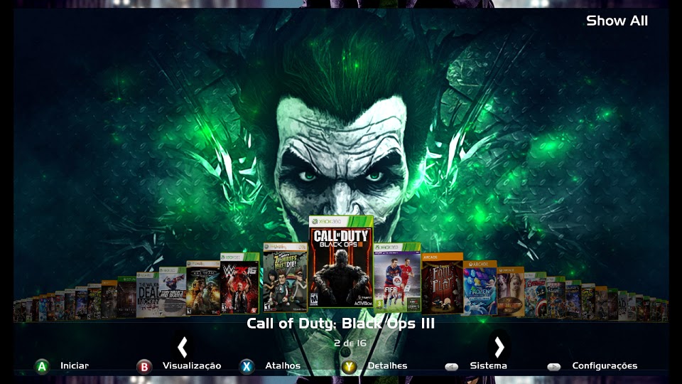 HD PARA XBOX 360 RGH / JTAG: Pack com 13 Skins para Aurora (Link para ...