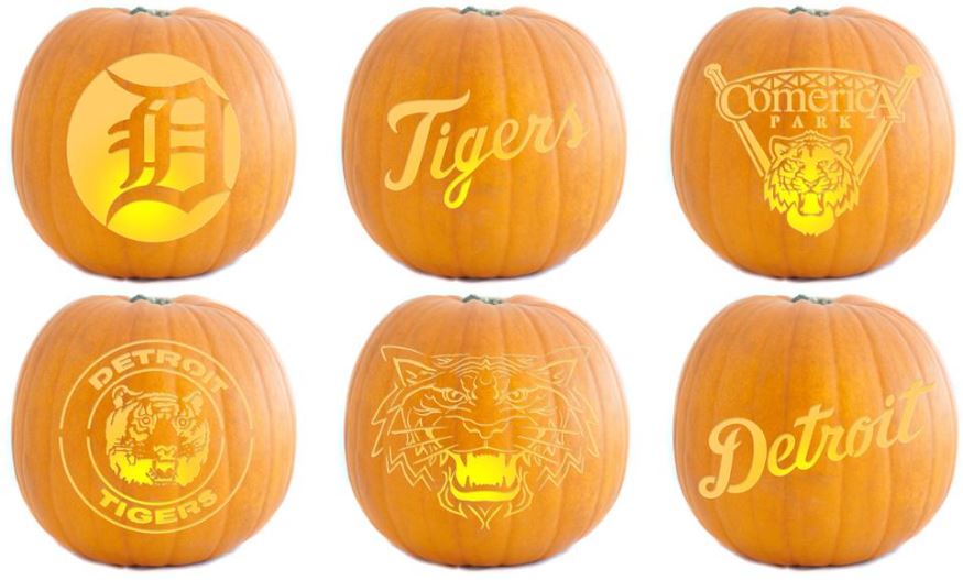 Easy Tiger Pumpkin Carving