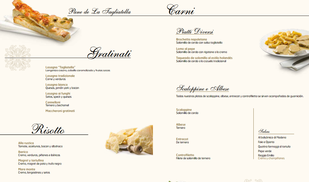 GULA GASTRONÓMICA: LA TAGLIATELLA (CORNELLÀ DE LLOBREGAT, BARCELONA)