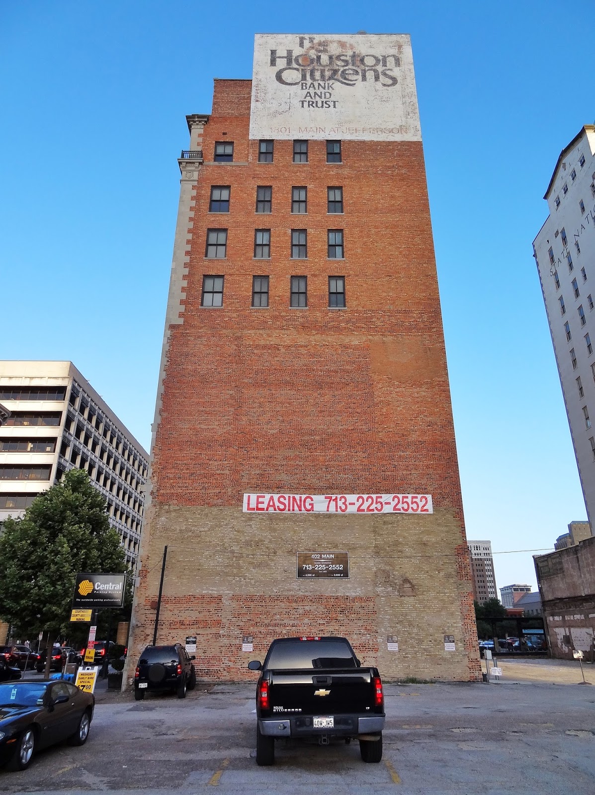 Houston in Pics: Historic Citizen Bank Building on the 400 Block of the