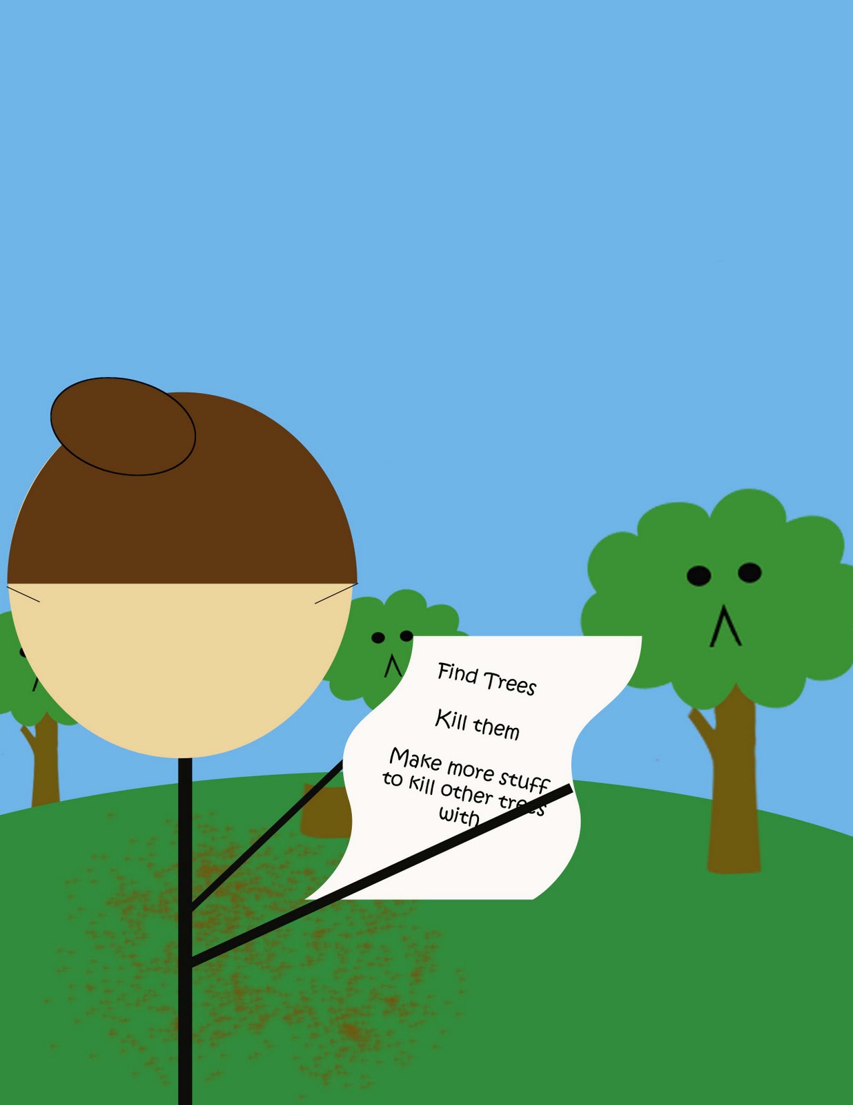 Killing Trees and Wasting Ink