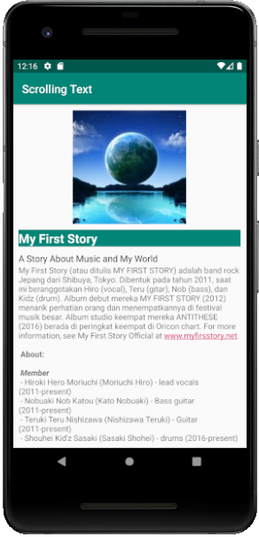 Materi 5 - Scrolling TextView di Android Studio - TeachMeSoft