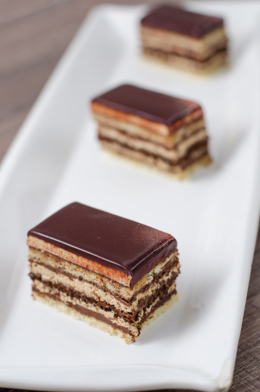 Strawberry Crumble: Torta Ópera