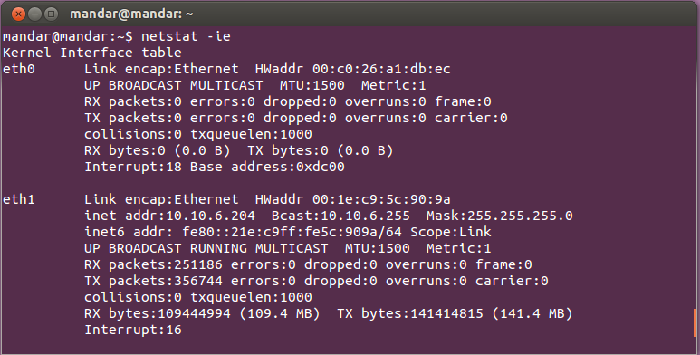 Linux Command : "NETSTAT" ~ Your Own Linux..!