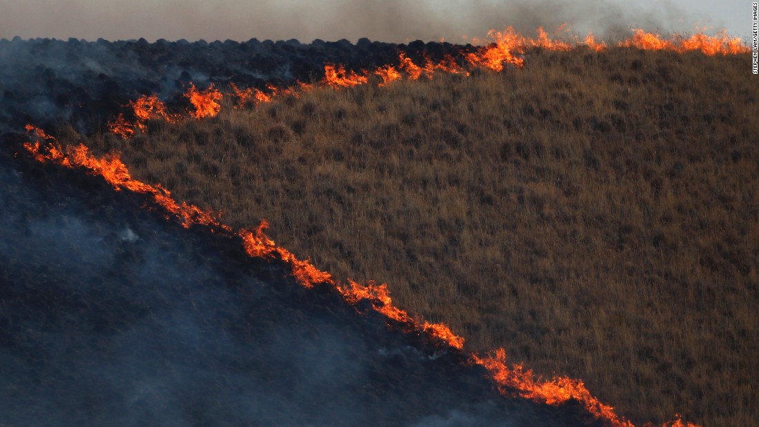 The Big Wobble : The worst wildfire in California's history brings the ...