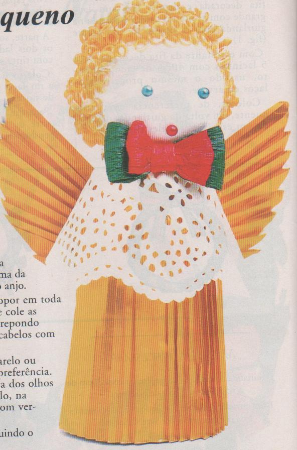 Primaveril no muro: Anjinho de papel com PAP.