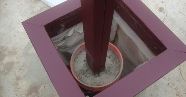 I Made This From the World Wide Web: Wood Post Bucket Weight inspired ...