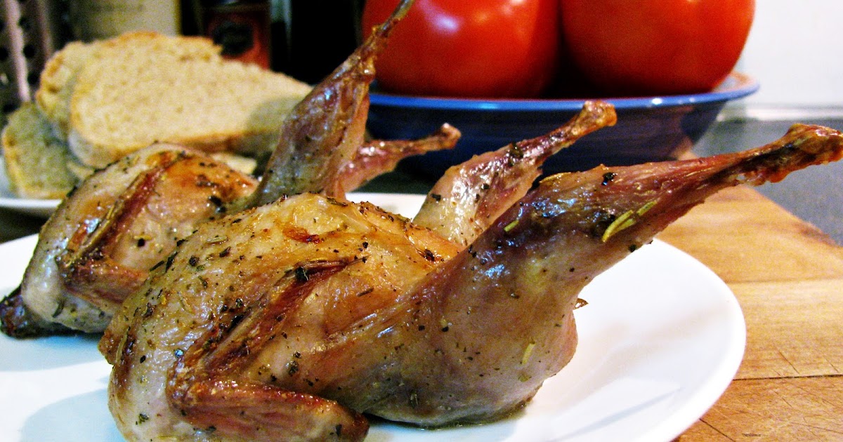 Signé Barbara: Cailles rôties aux herbes de Provence