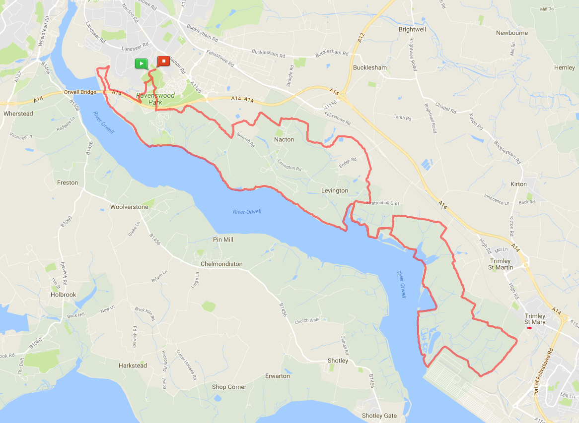 Reinterred: Orwell Challenge Walk 2018