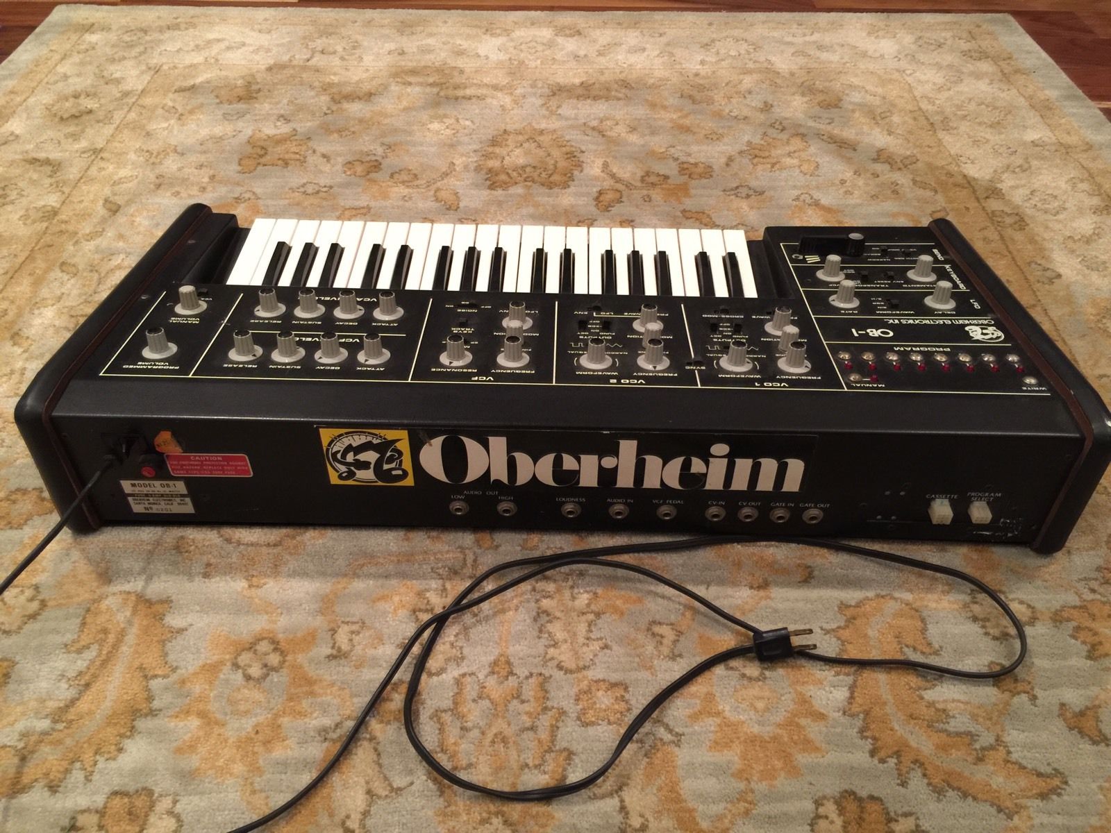 MATRIXSYNTH: Vintage OBERHEIM OB-1 Analog Monophonic Synthesizer