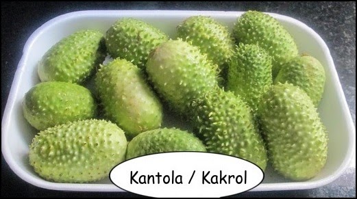 Shobha's Food Mazaa: KANTOLA / KAKROL FRY ( Spiny Gourd )