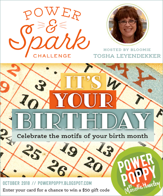 Paperie Expressions: Happy Birthday Card: Pencil colored Dahlia