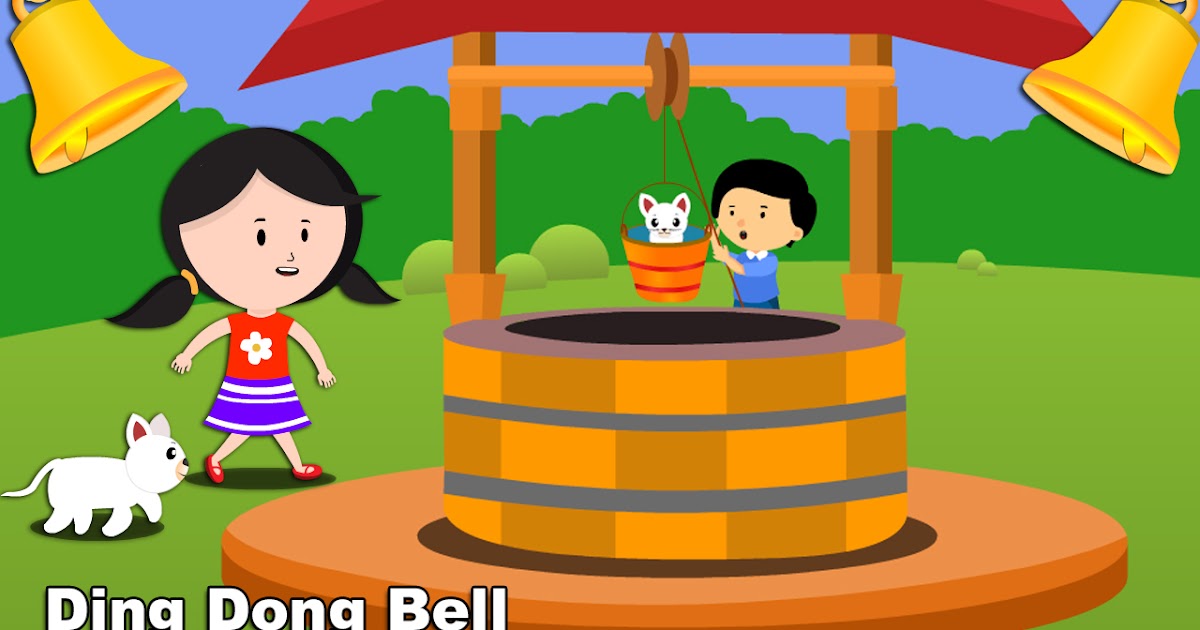 Orange Kids Rhymes: Ding Dong Bell Nursery Rhyme || Cartoon Nursery ...