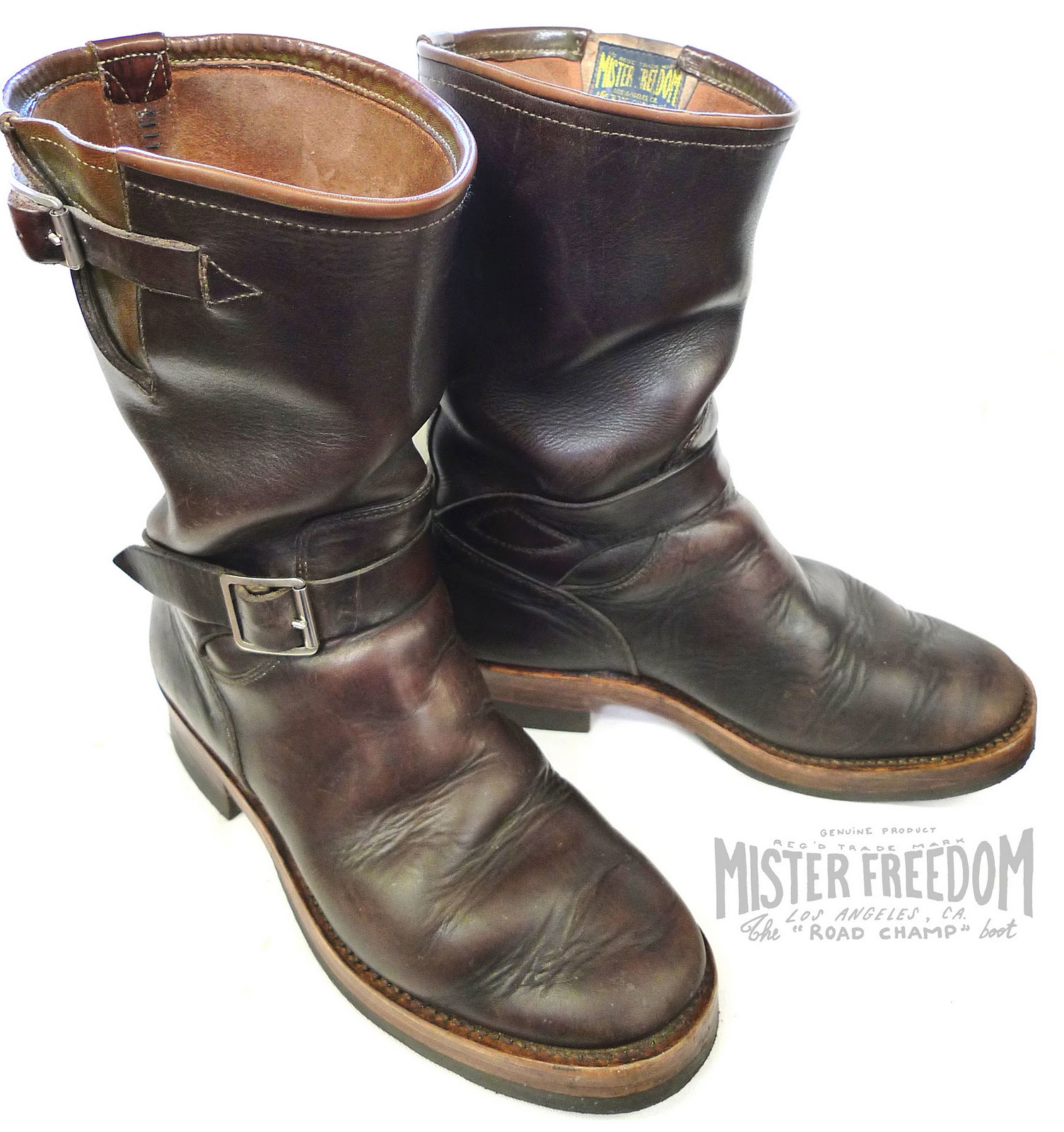 Vintage Engineer Boots: UPDATED MISTER FREEDOM ROAD CHAMP ENGINEER BOOTS