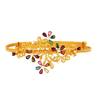 Indian Jewellery and Clothing: Different designs of armlets..