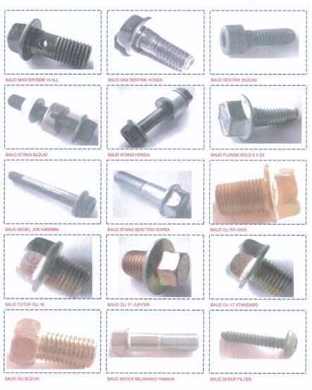 baut-baut: Jenis-Jenis Baut