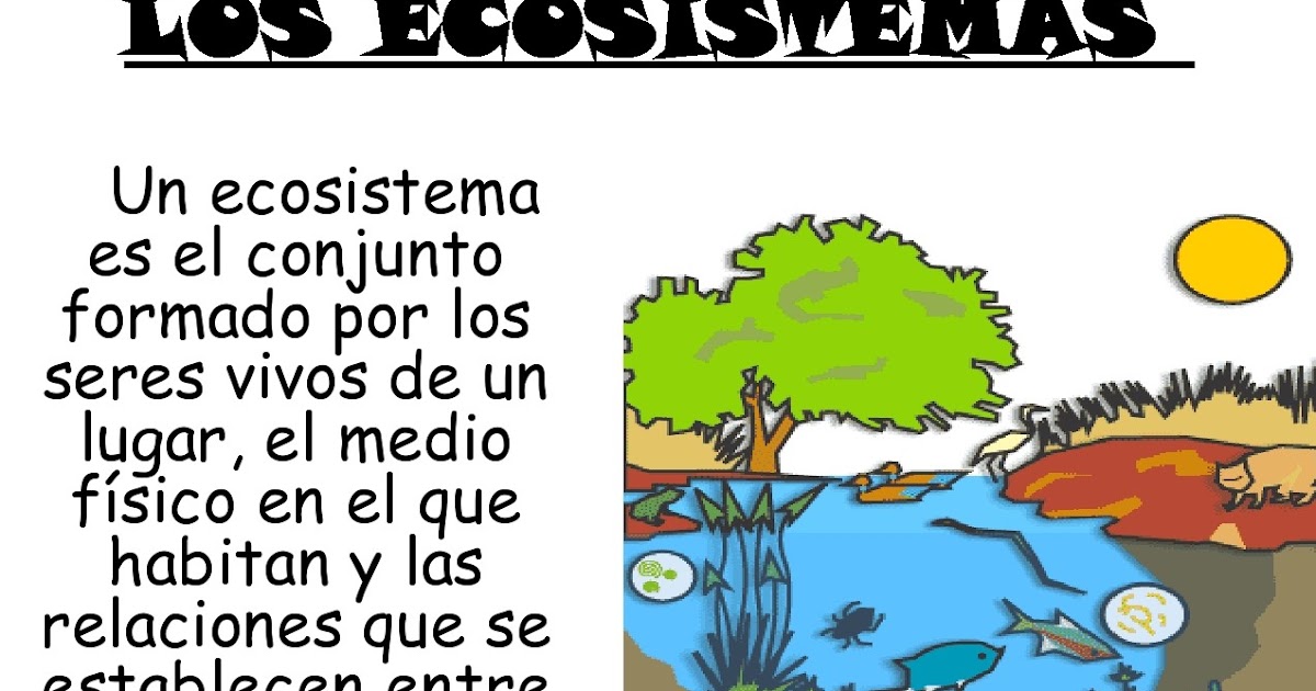 CRECIENDO Y APRENDIENDO: ECOSISTEMAS PARA COLOREAR